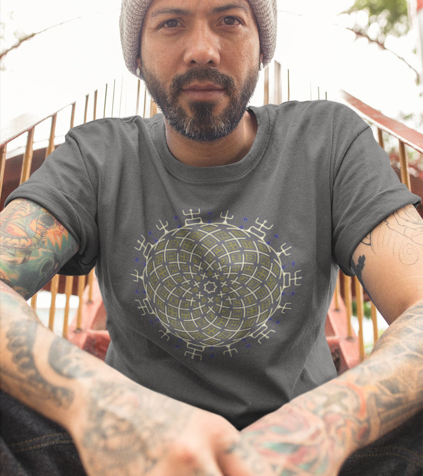 Vortex Cross Men T-shirt - Colors - Made to Order – symbolika